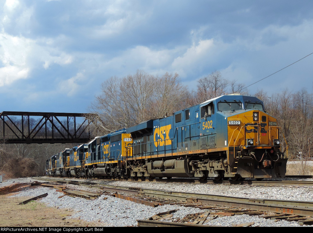 CSX 5402, 8444, 2570, 8602, 6143, 2613